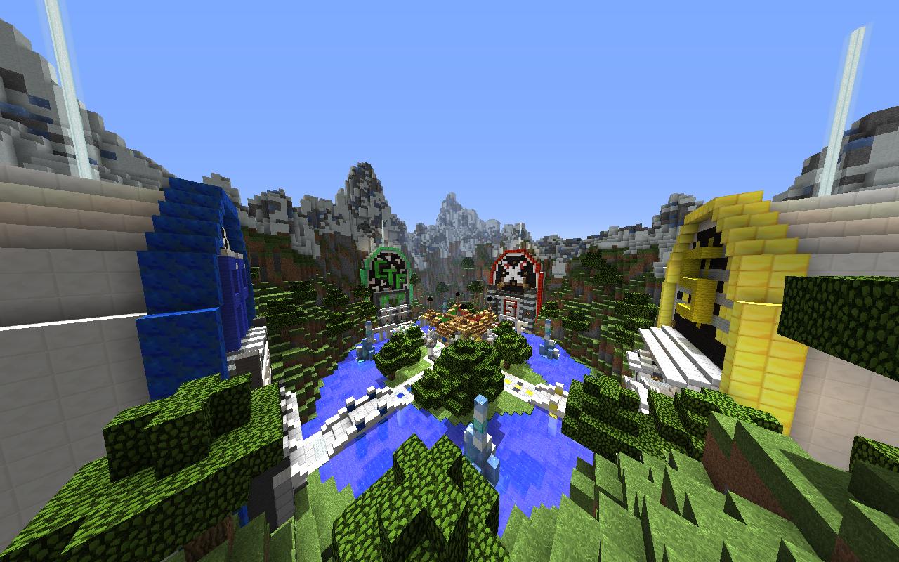 |Server Hub Spawn| Minecraft Map