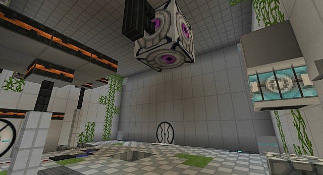 Portal 2 House Minecraft Map