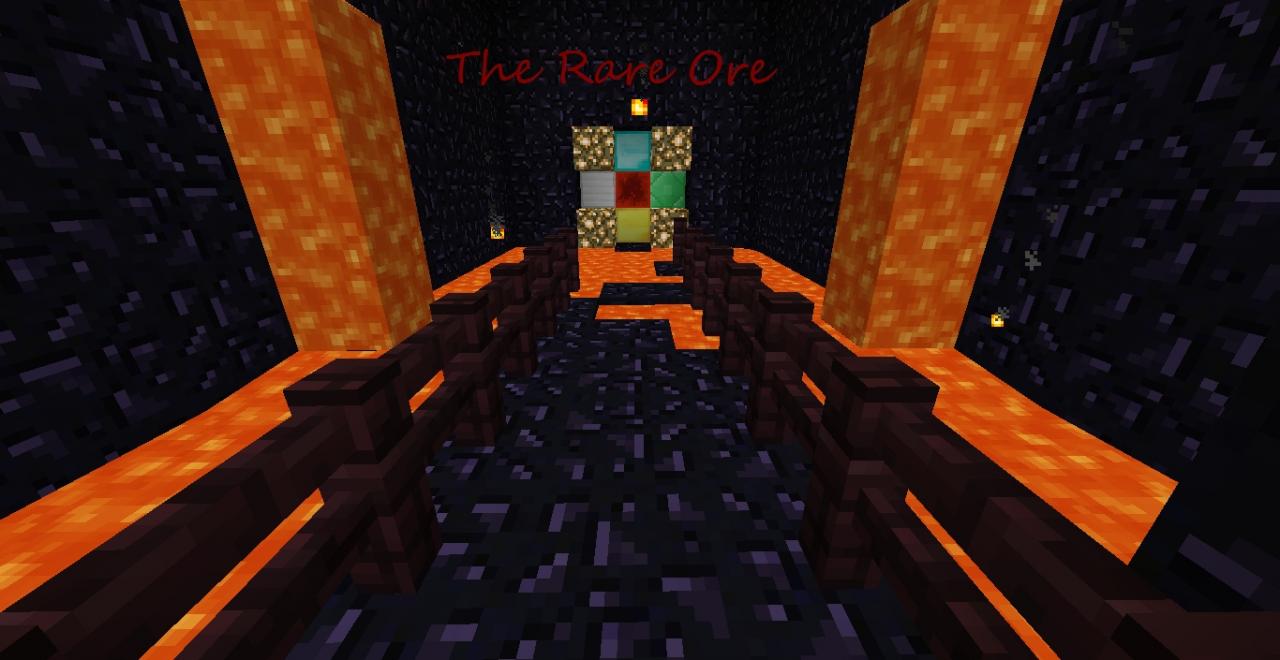 The Rare Ore Minecraft Map