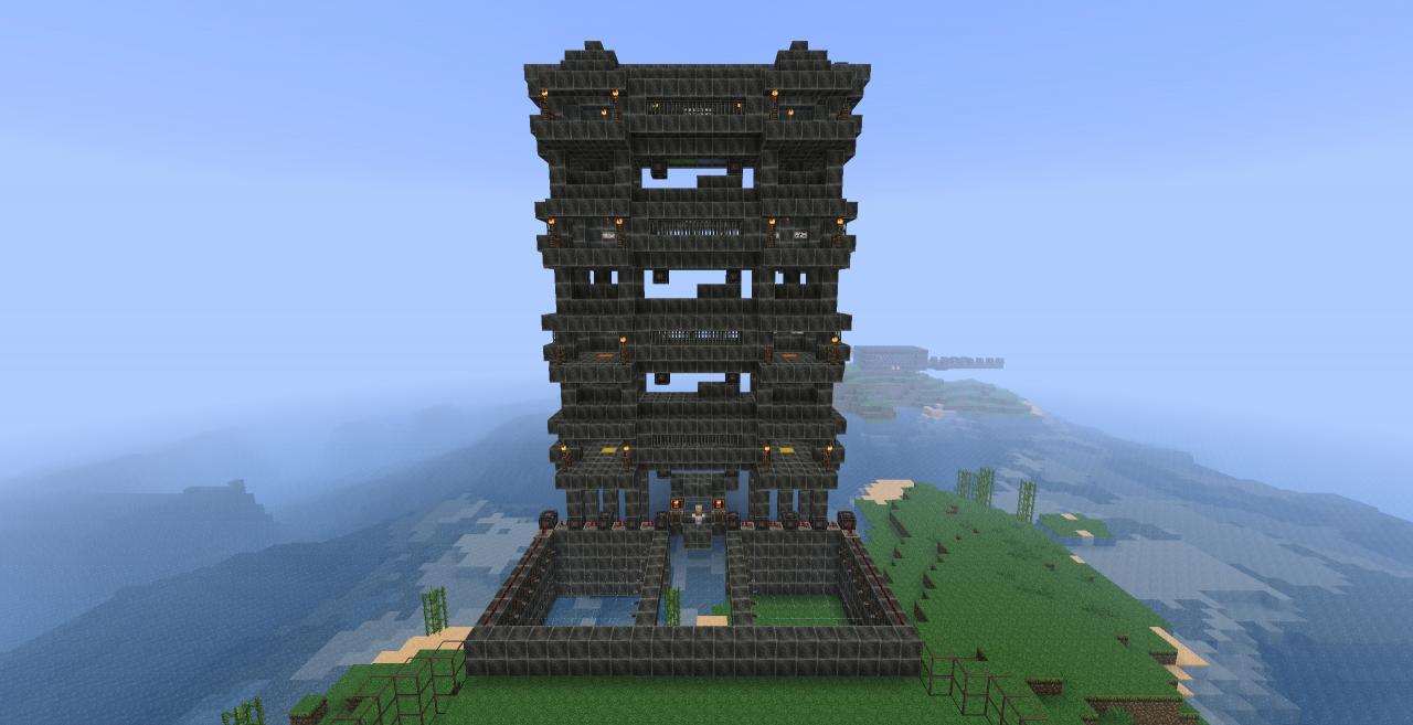 Zombie Tower Battle v1.1 [Mini-Game] Minecraft Map