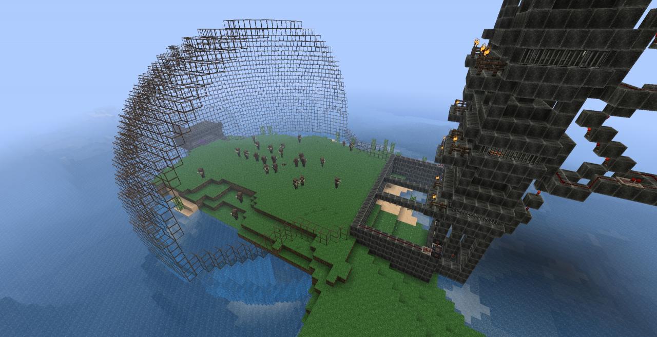 Zombie Tower Battle v1.1 [Mini-Game] Minecraft Map