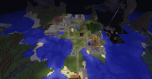 The World Of Mines Minecraft Map