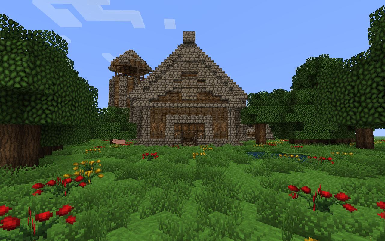 Skyrim-Hearthfire House Minecraft Map