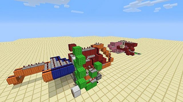 Double, Triple, and Quadruple Piston Extenders Minecraft Map
