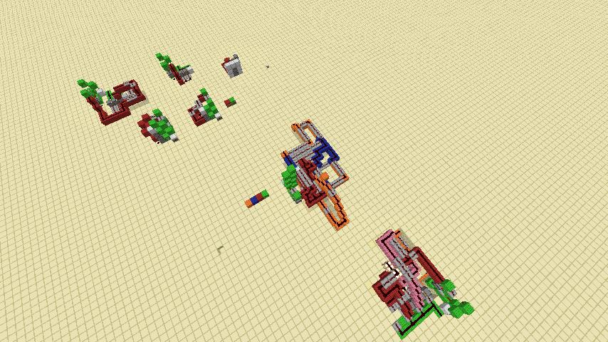 Double, Triple, and Quadruple Piston Extenders Minecraft Map