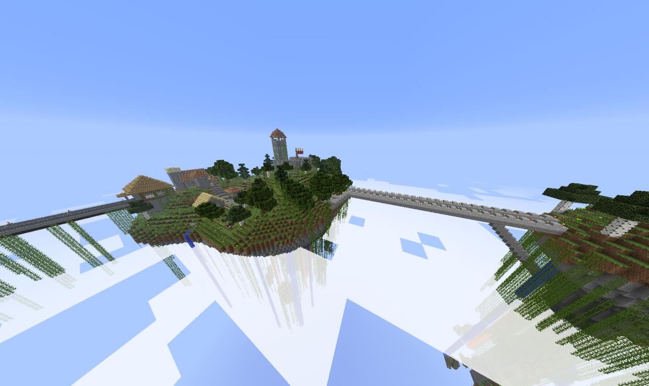 McInfected Sky Lands Minecraft Map