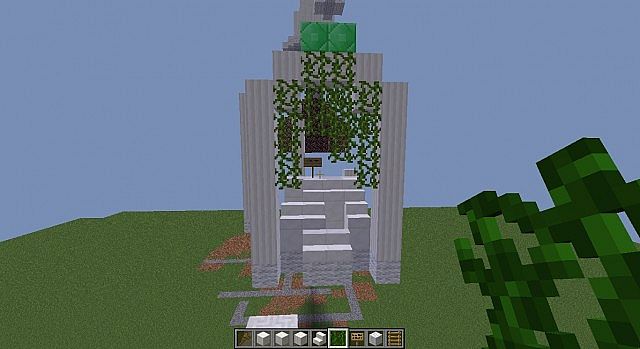 The Quartz Temple Minecraft Map