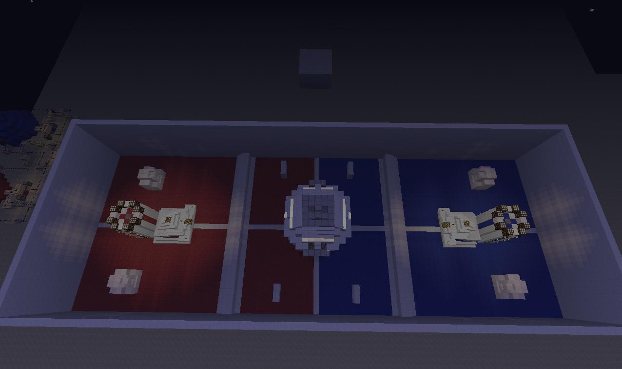 Quartz Castle siege PvP Minecraft Map