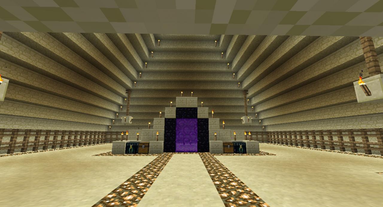 Desert Travel Station Minecraft Map