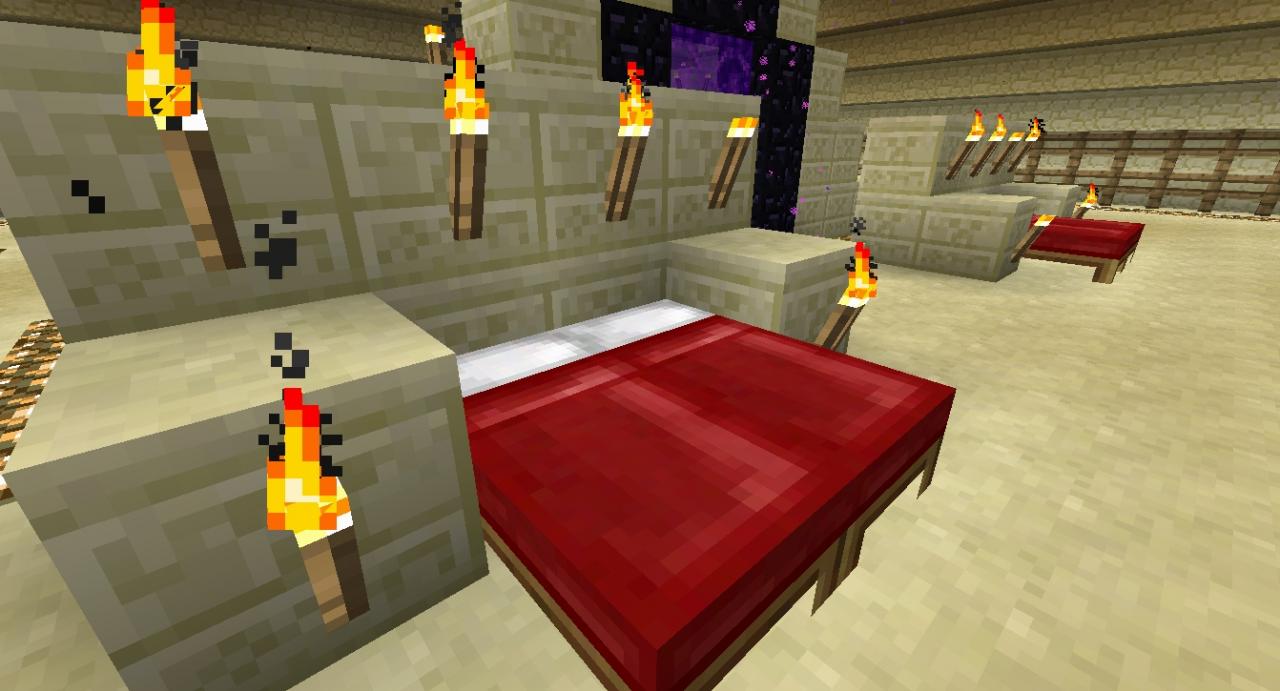 Desert Travel Station Minecraft Map