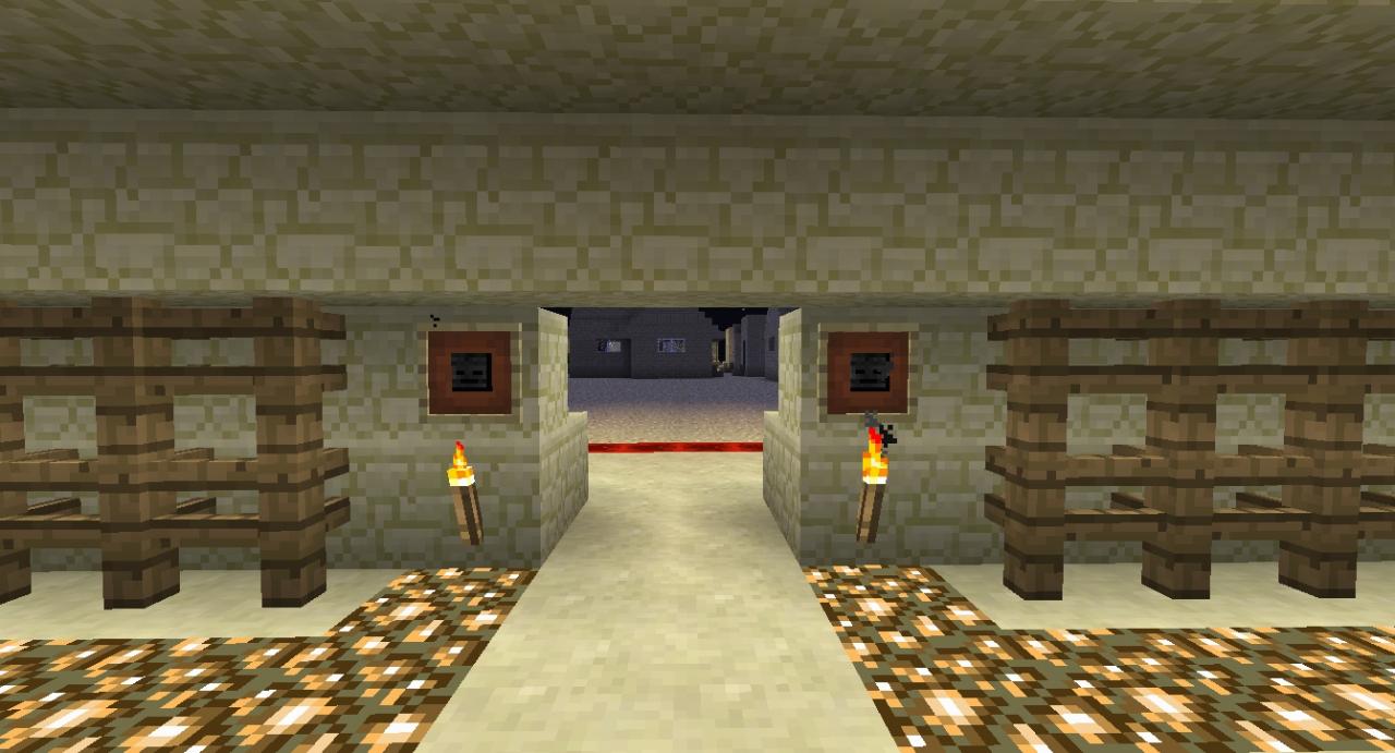 Desert Travel Station Minecraft Map