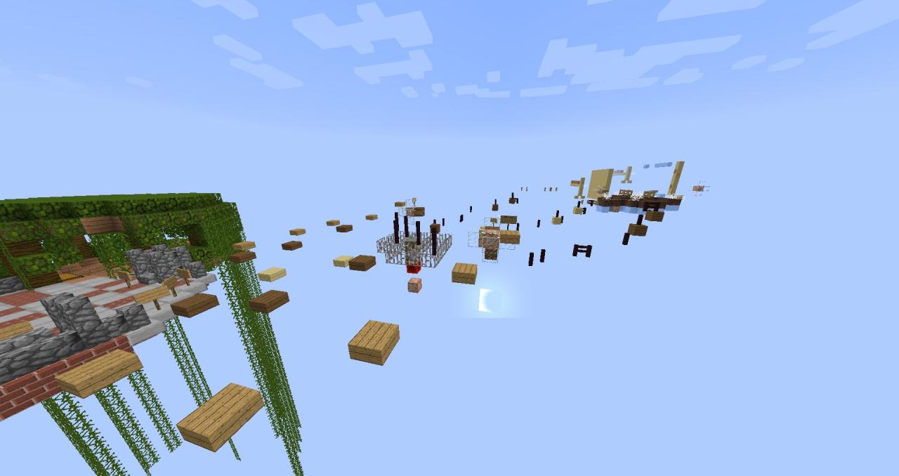 Battle Parkour Map Minecraft Map