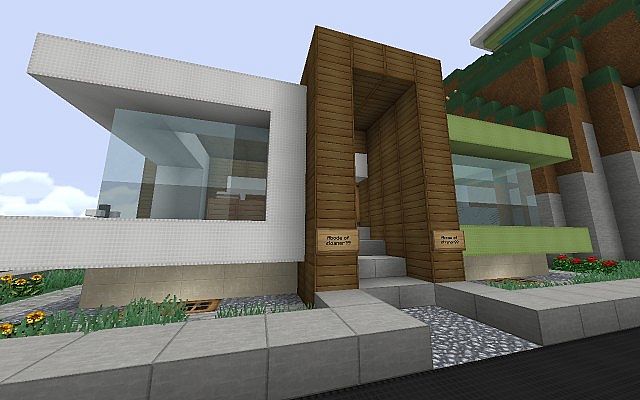 Simple Modern Build Minecraft Map