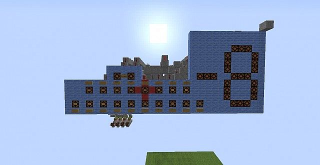 Number Display Unit with Memory Minecraft Map