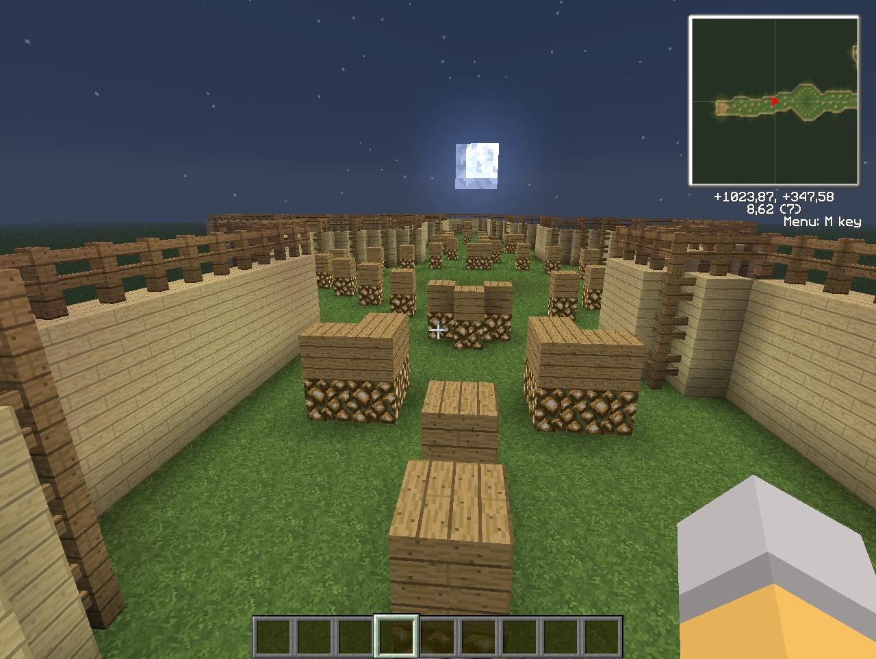 Sprint Minecraft Map