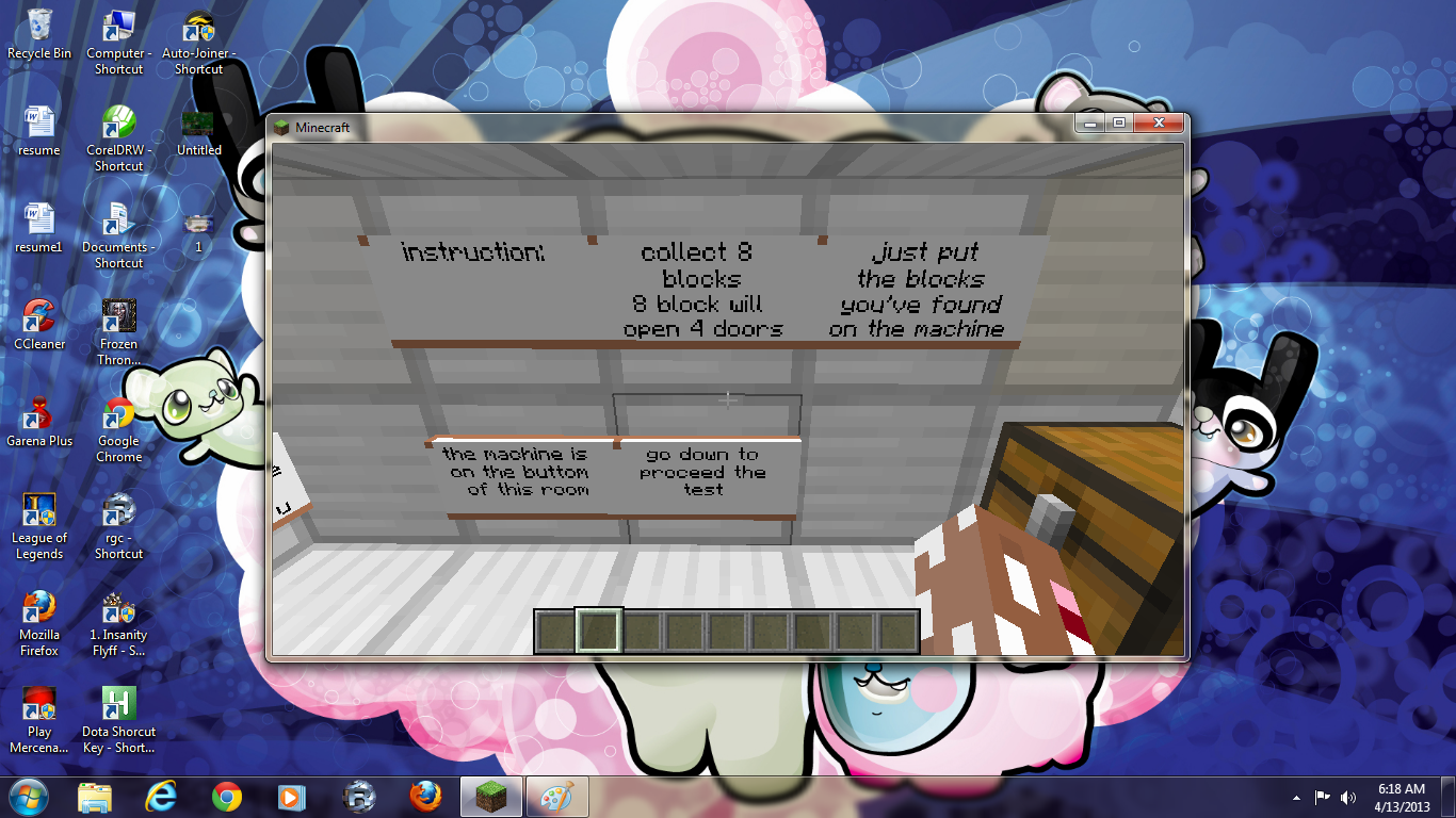 The Blocks (Escape) Minecraft Map