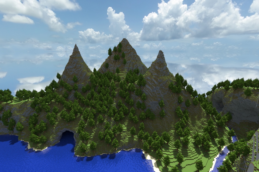 Custom Terrain | Terra Tropica - By Lucky_Lew (Download)! Minecraft Map