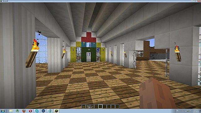 completely automatic redstone modern house Minecraft Map