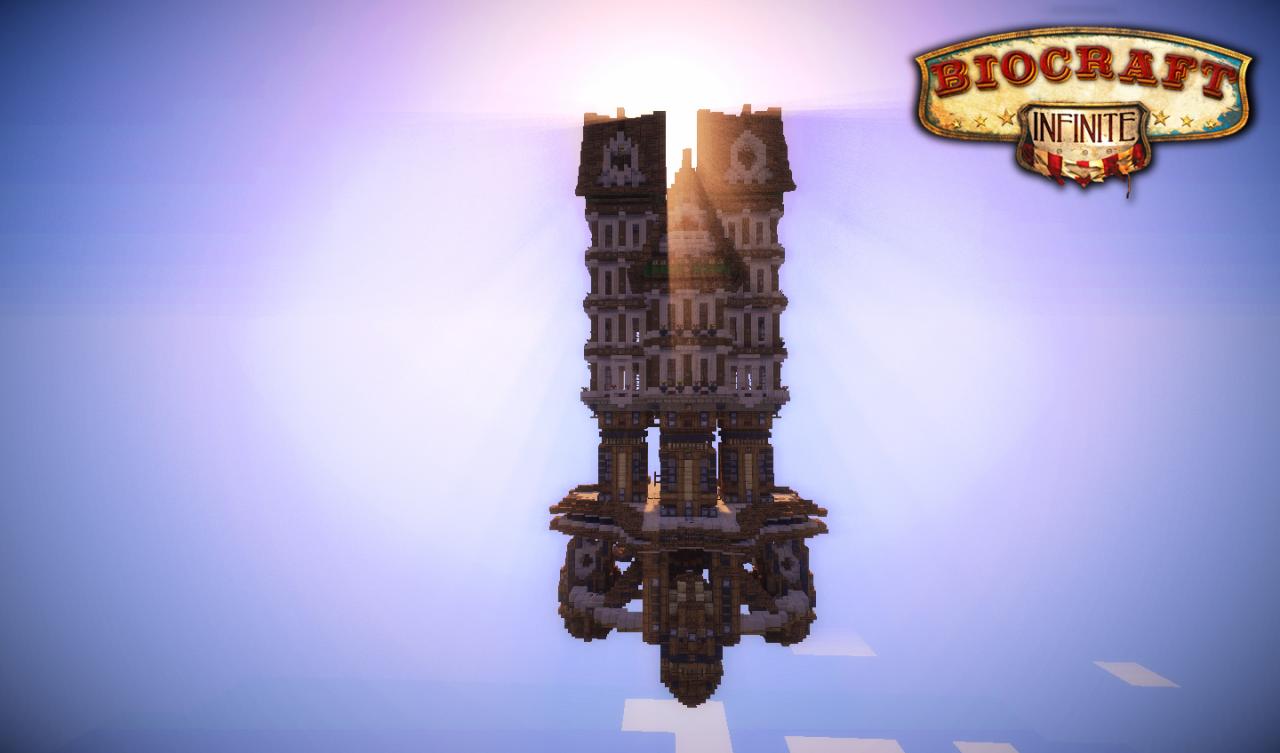 The Sky Inn ( Bioshock Infinite Inspired) Minecraft Map