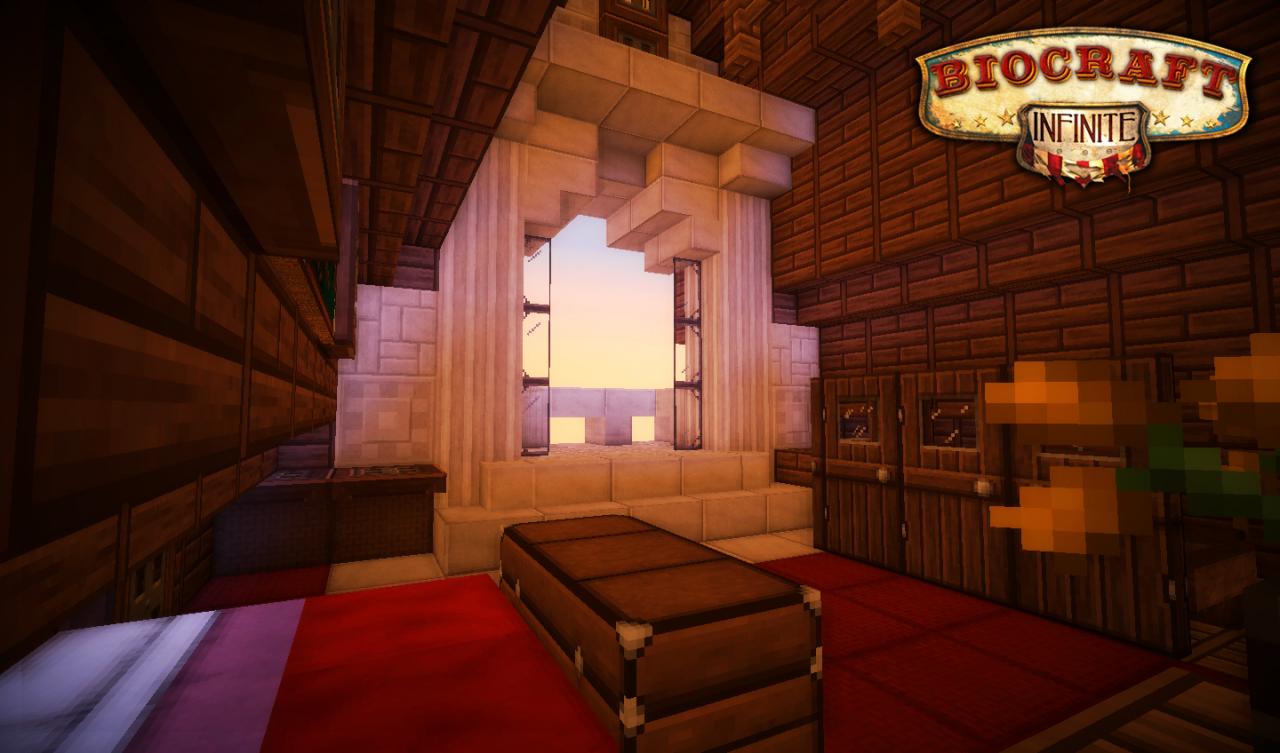 The Sky Inn ( Bioshock Infinite Inspired) Minecraft Map