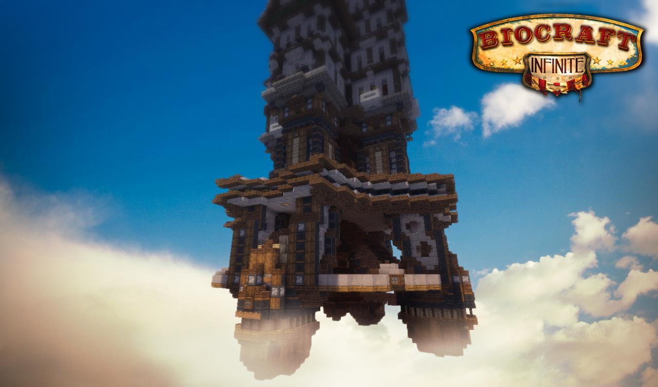The Sky Inn ( Bioshock Infinite Inspired) Minecraft Map