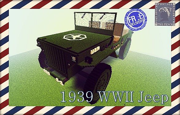 [1.5.1] 1939 WWII Jeep Minecraft Map