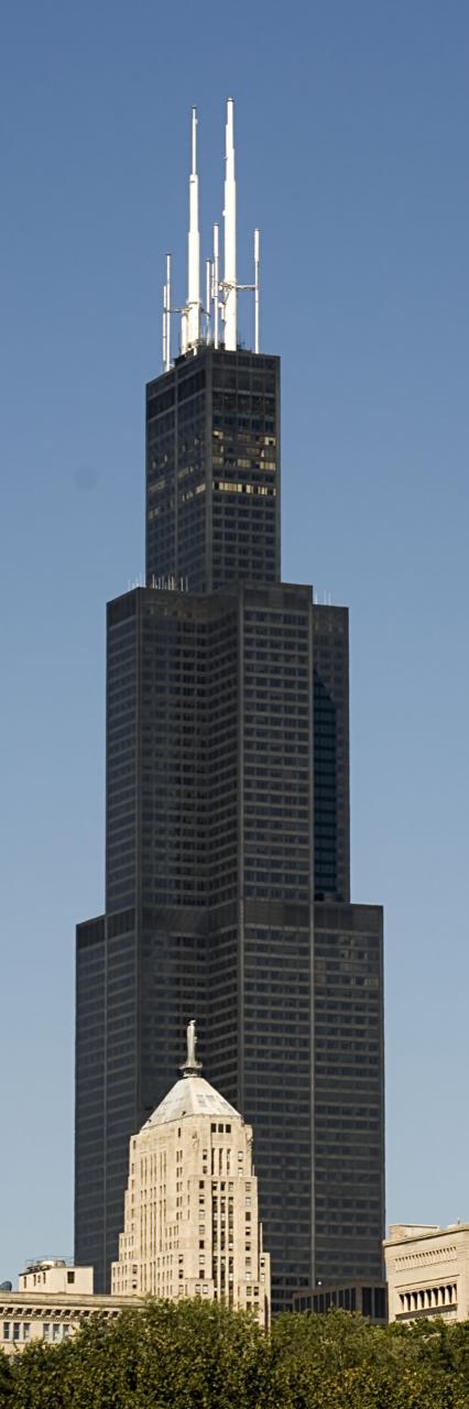 Willis Tower (Sears Tower) Chicago Minecraft Map