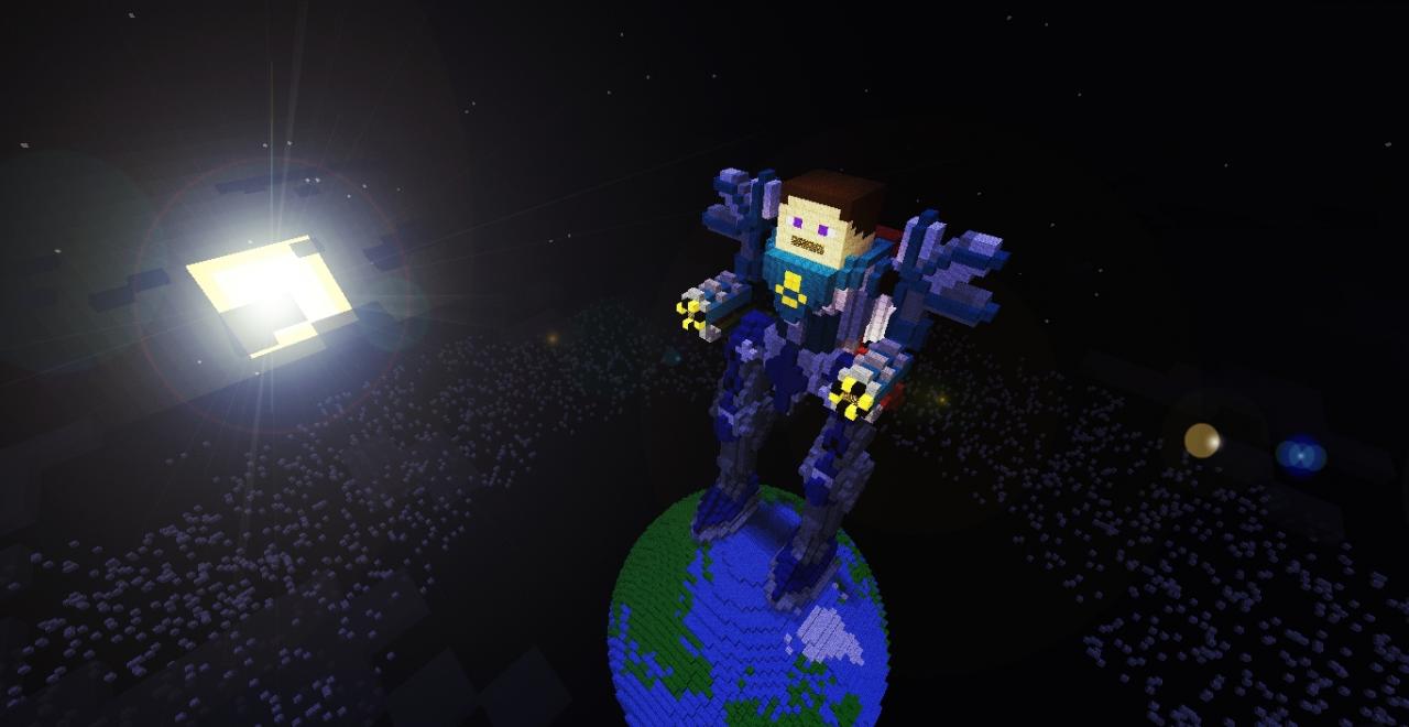 Mecha-Steve the Star Destroyer Minecraft Map