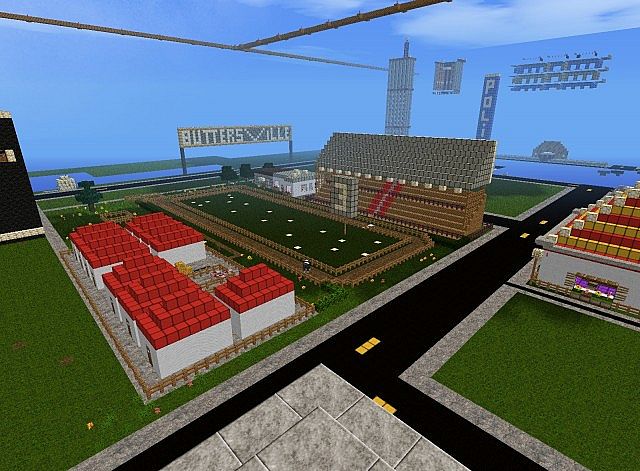 racecourse - Pferde Rennbahn Minecraft Map