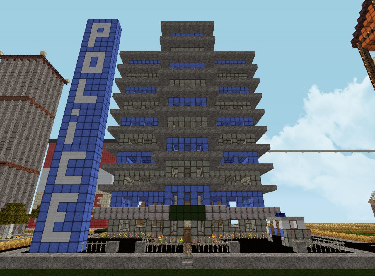 POLICE STATION Minecraft Map