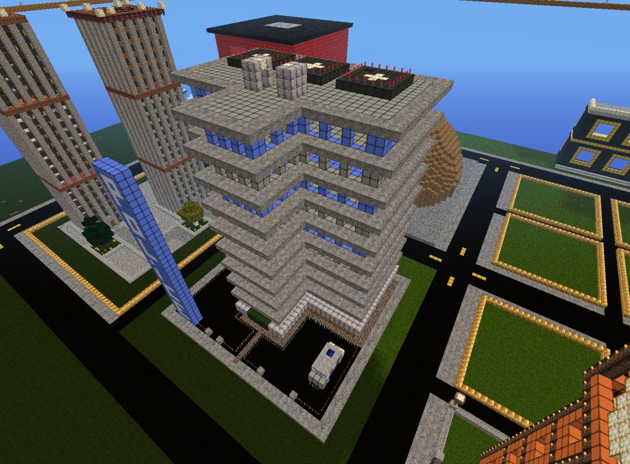 POLICE STATION Minecraft Map