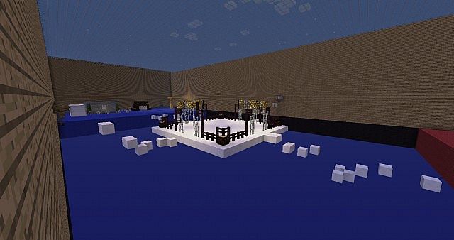 Red Vs Blue PvP Arena Minecraft Map