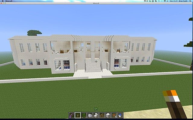 Quartz Colonial House Minecraft Map