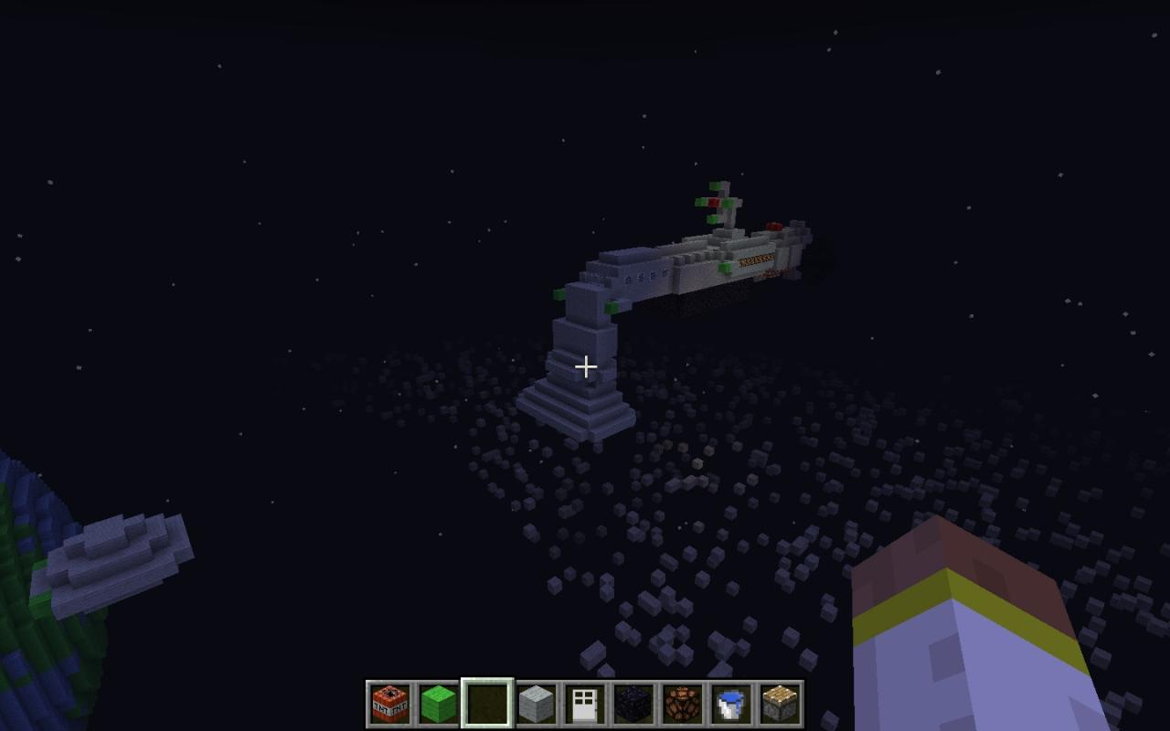 To the stars contest: Alien ship Minecraft Map