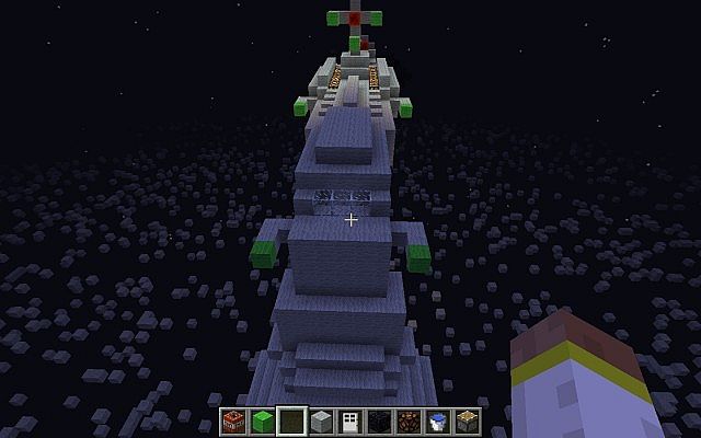 To the stars contest: Alien ship Minecraft Map