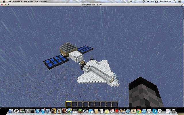 Modern Day Space Minecraft Map