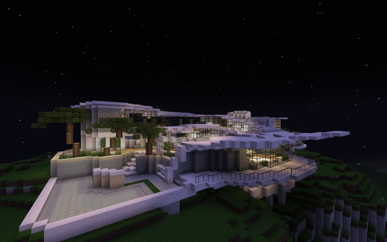 Iron Man Malibu Home - Completely Furnished [Includes Garage] Minecraft Map