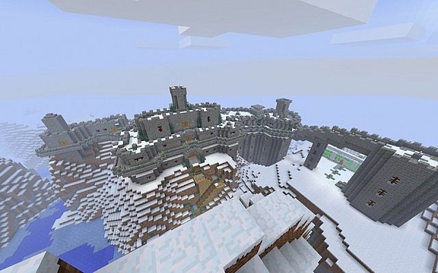 Castle of the Arctic Minecraft Map