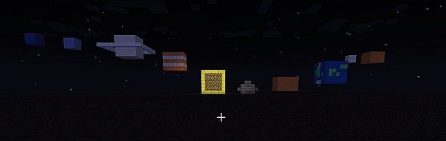 The solar system Minecraft Map