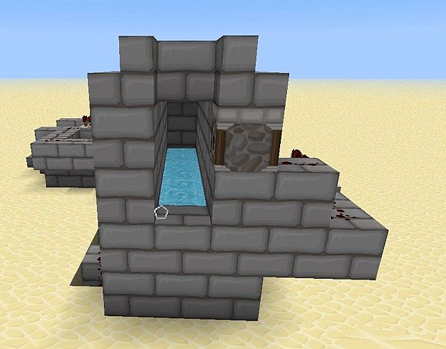 Auto TNT canon using dispensers Minecraft Map