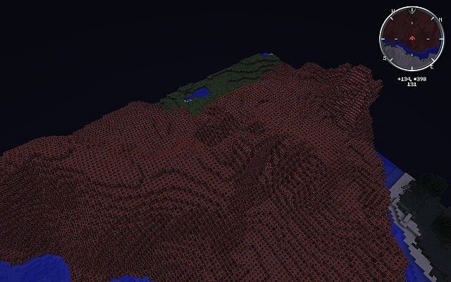 TNT biom Minecraft Map