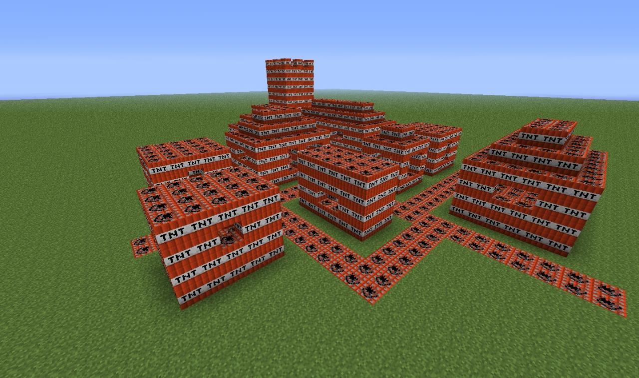 TNT Town Minecraft Map