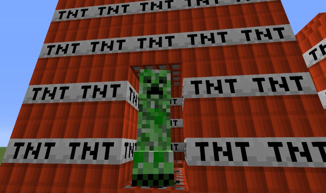 TNT Town Minecraft Map