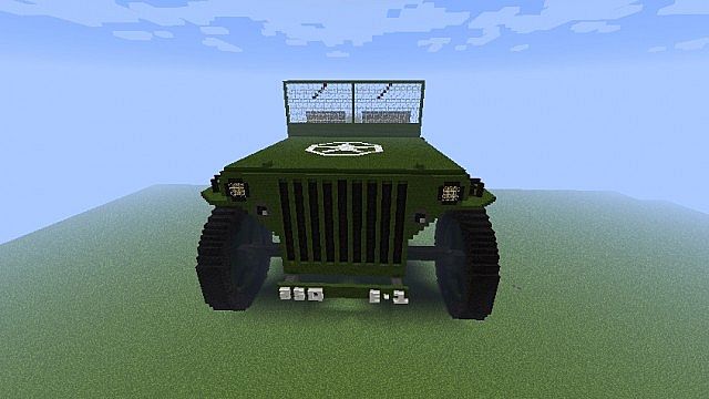 [1.5.1] 1939 WWII Jeep Minecraft Map
