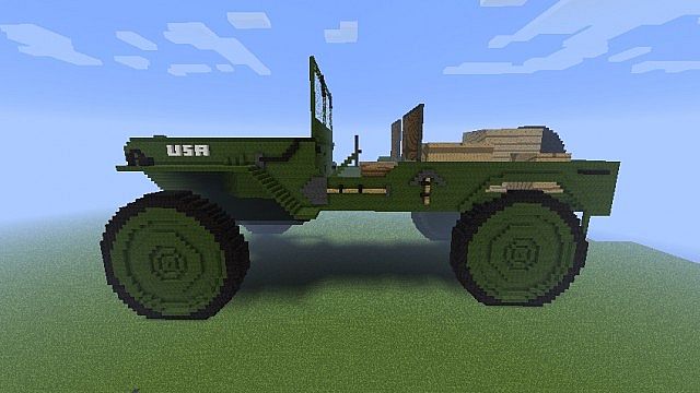 [1.5.1] 1939 WWII Jeep Minecraft Map