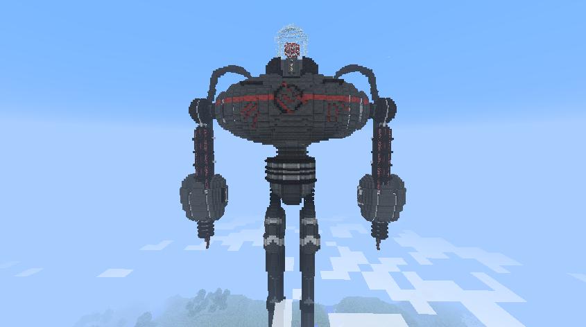 [1.5.1] The Hadrend [Massive Futuristic Robot] Minecraft Map