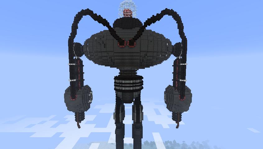 [1.5.1] The Hadrend [Massive Futuristic Robot] Minecraft Map