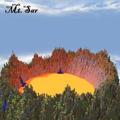 Mt.Sar Minecraft Map