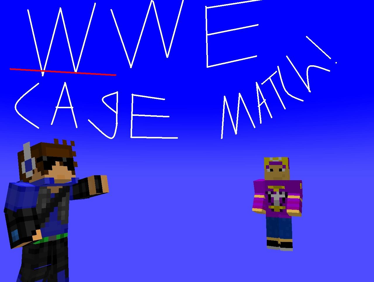 WWE Cage match! Minecraft Map