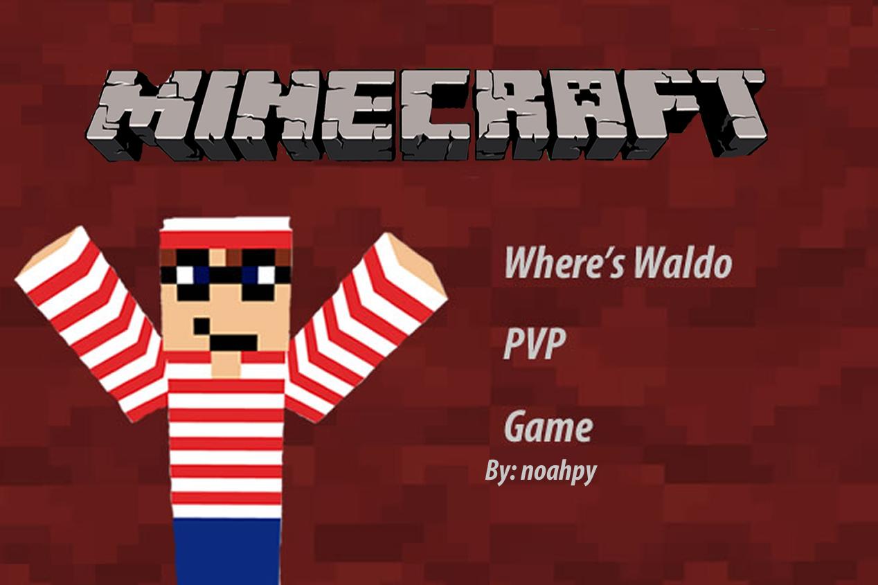 Where's Waldo PVP MiniGame Minecraft Map